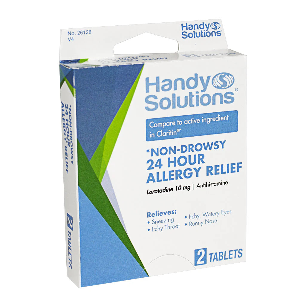 Handy Solutions® 24 Hour Allergy Relief Tablets – Compares to Claritin ...