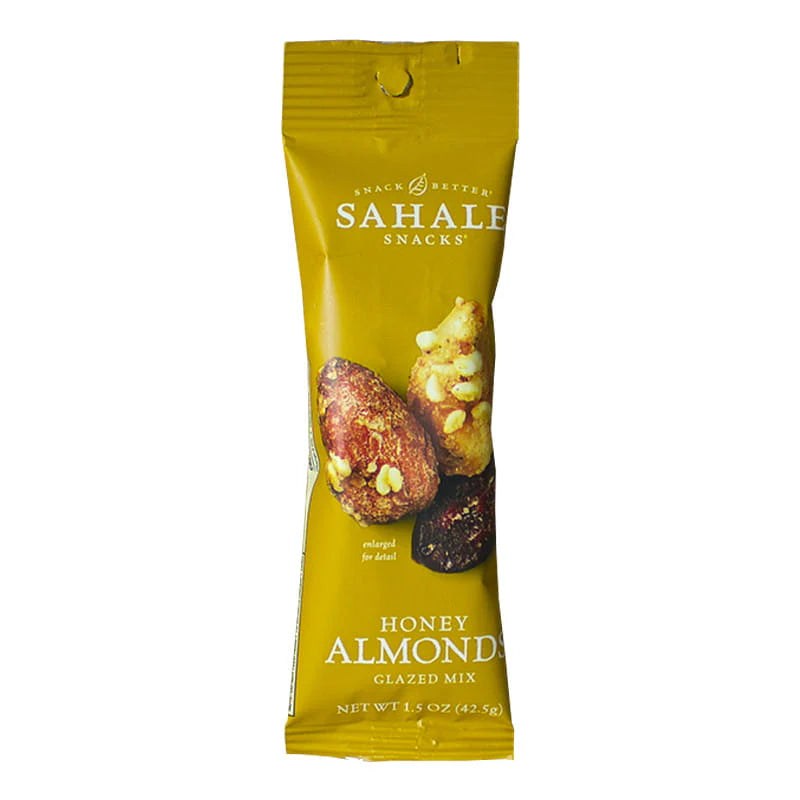 Sahale Honey Almonds Glazed Mix Protein Healthy Vending Snack