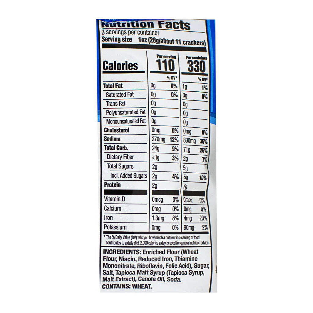 Snack Factory Pretzel Crisps Healthy Vending Snacks