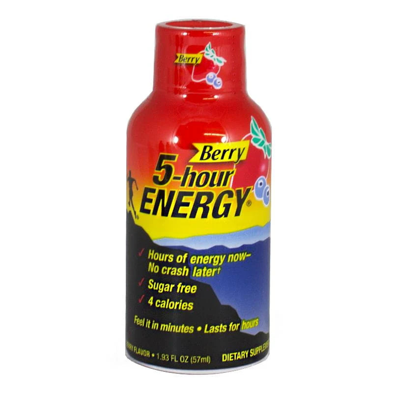 5-Hour Energy® Berry Flavor – Healthy Vending Energy Drink 12-Pack