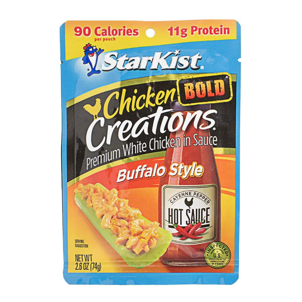 Starkist Buffalo Chicken Creations High Protein Vending Snacks